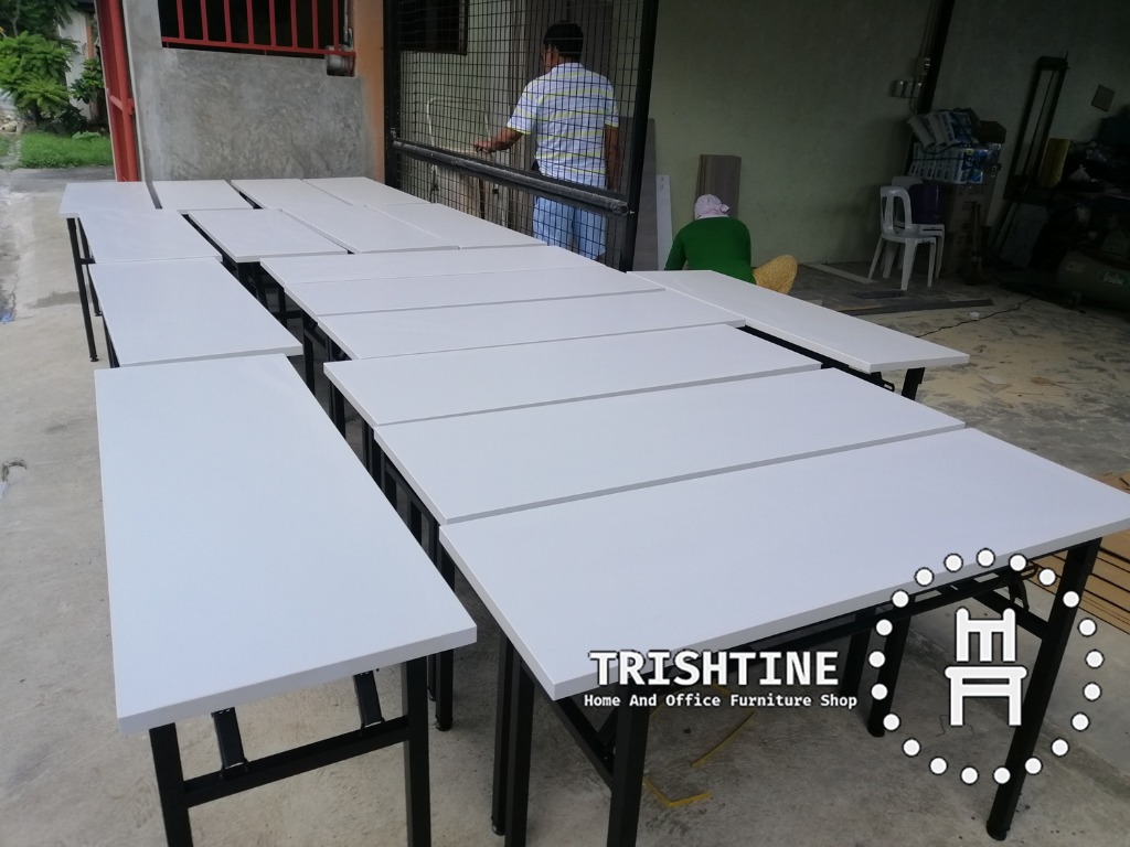 Foldable Table for Work Dining Studying, Furniture & Home Living ...