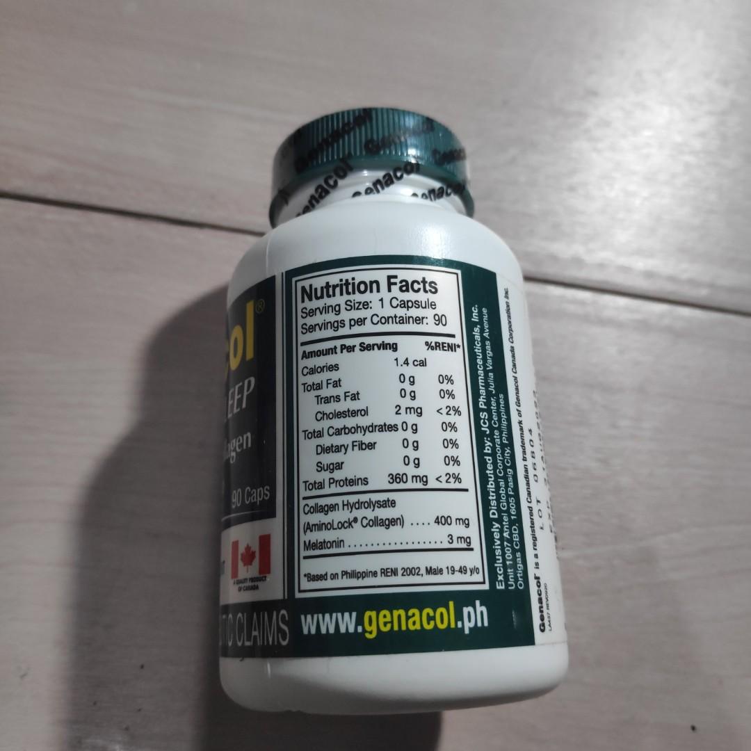 GENACOL SLEEP, Health & Nutrition, Health Supplements, Health Food ...
