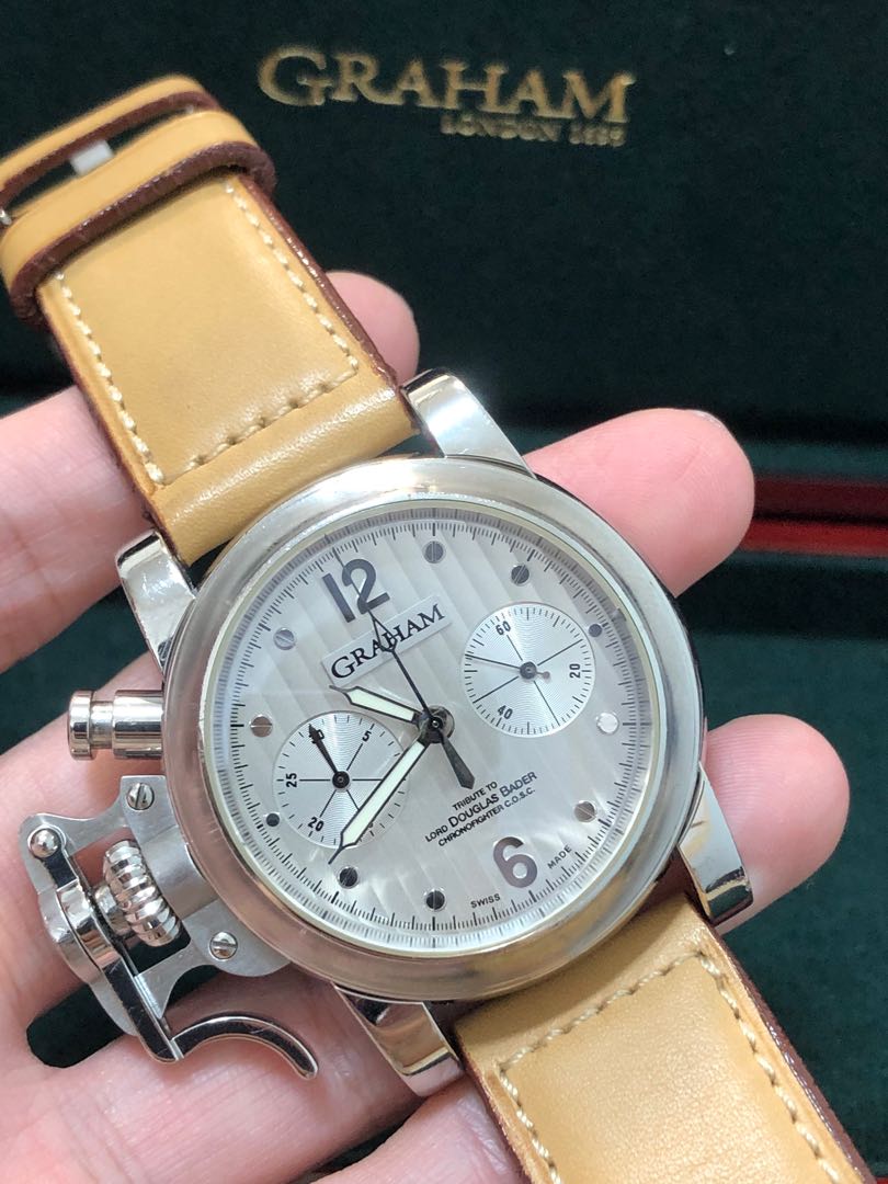 Graham Chronofighter，2cfas.s05a.l37b ，欠出世紙。向英國傳奇二戰王牌飛行員 Douglas Bader ...