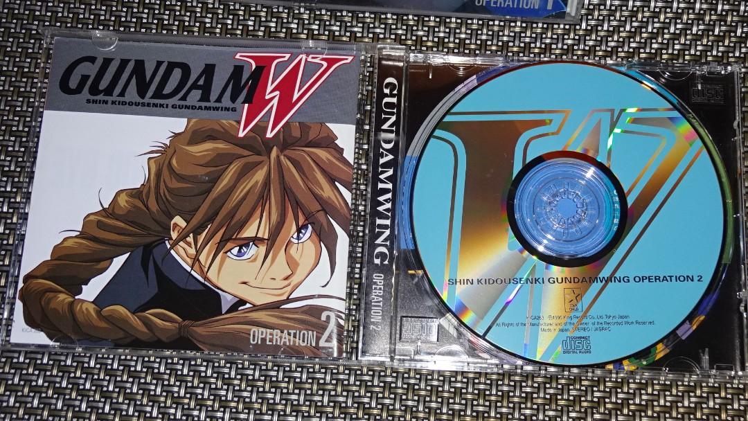 Gundam Wing Operation 1 & 2 Shin Kidousenki Gundamwing Original ...