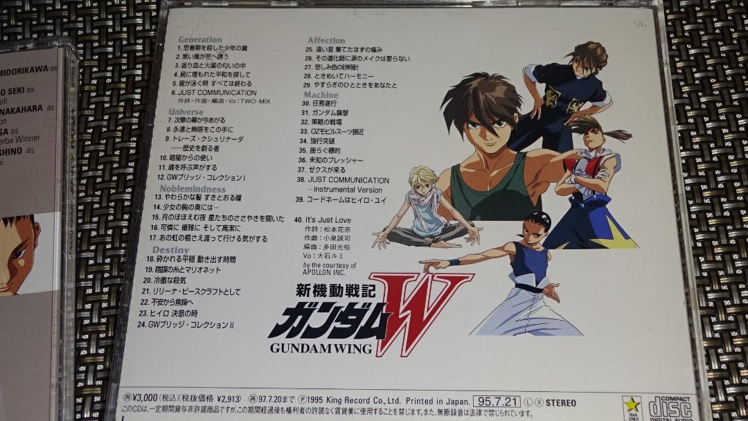 Gundam Wing Operation 1 & 2 Shin Kidousenki Gundamwing Original ...