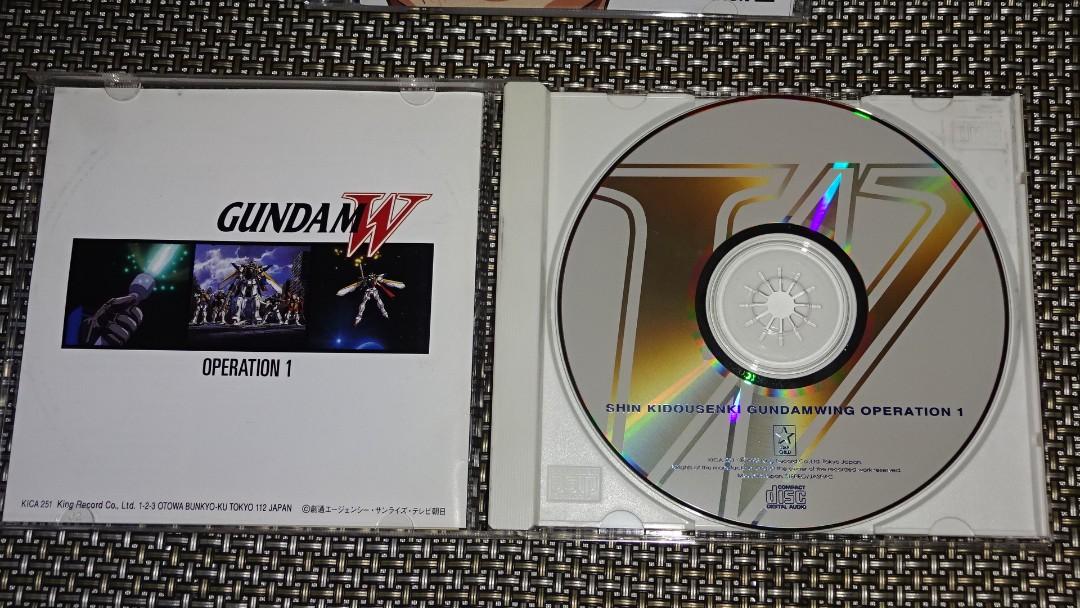 Gundam Wing Operation 1 & 2 Shin Kidousenki Gundamwing Original ...