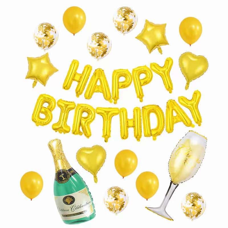 HBD PARTY DECOR SET, Hobbies & Toys, Stationary & Craft, Occasions ...