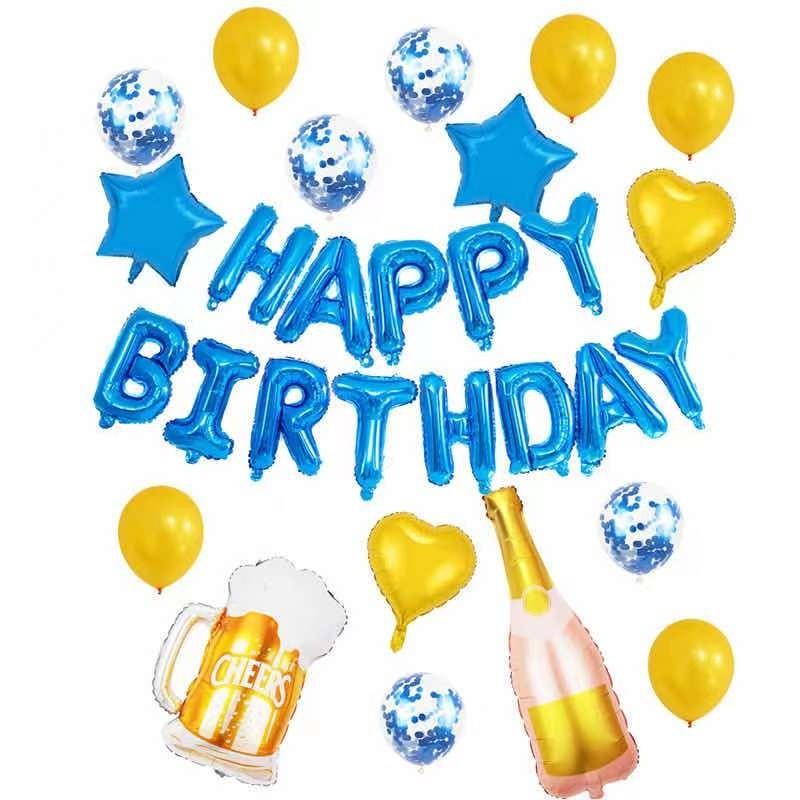 HBD PARTY DECOR SET, Hobbies & Toys, Stationary & Craft, Occasions ...