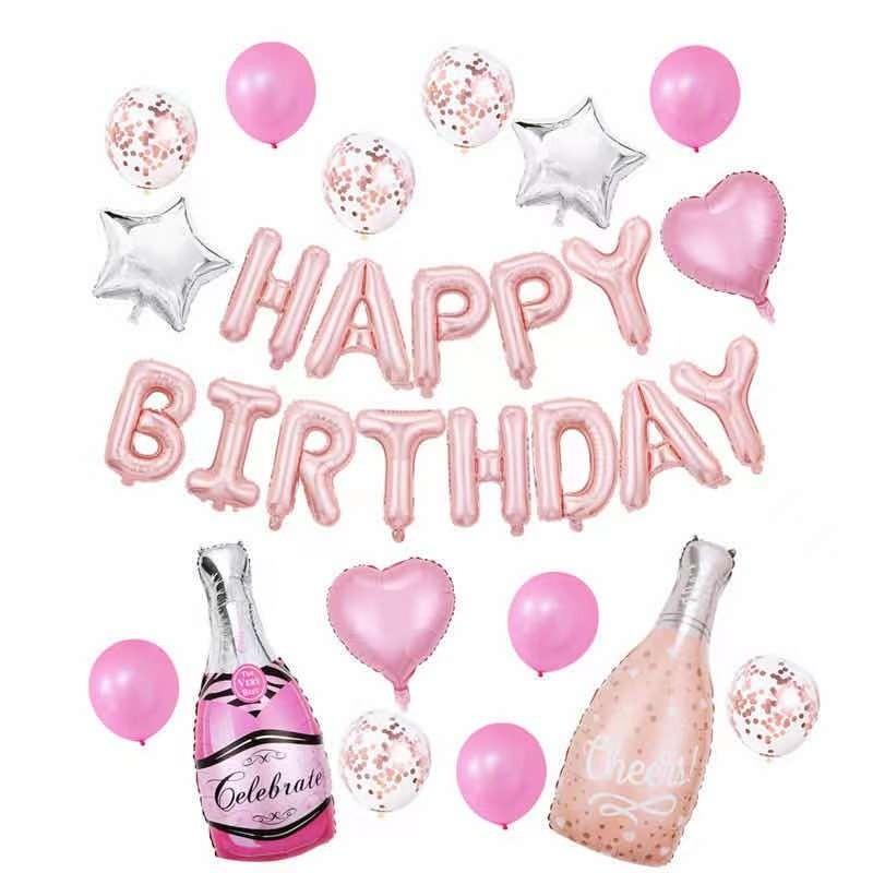 HBD PARTY DECOR SET, Hobbies & Toys, Stationary & Craft, Occasions ...