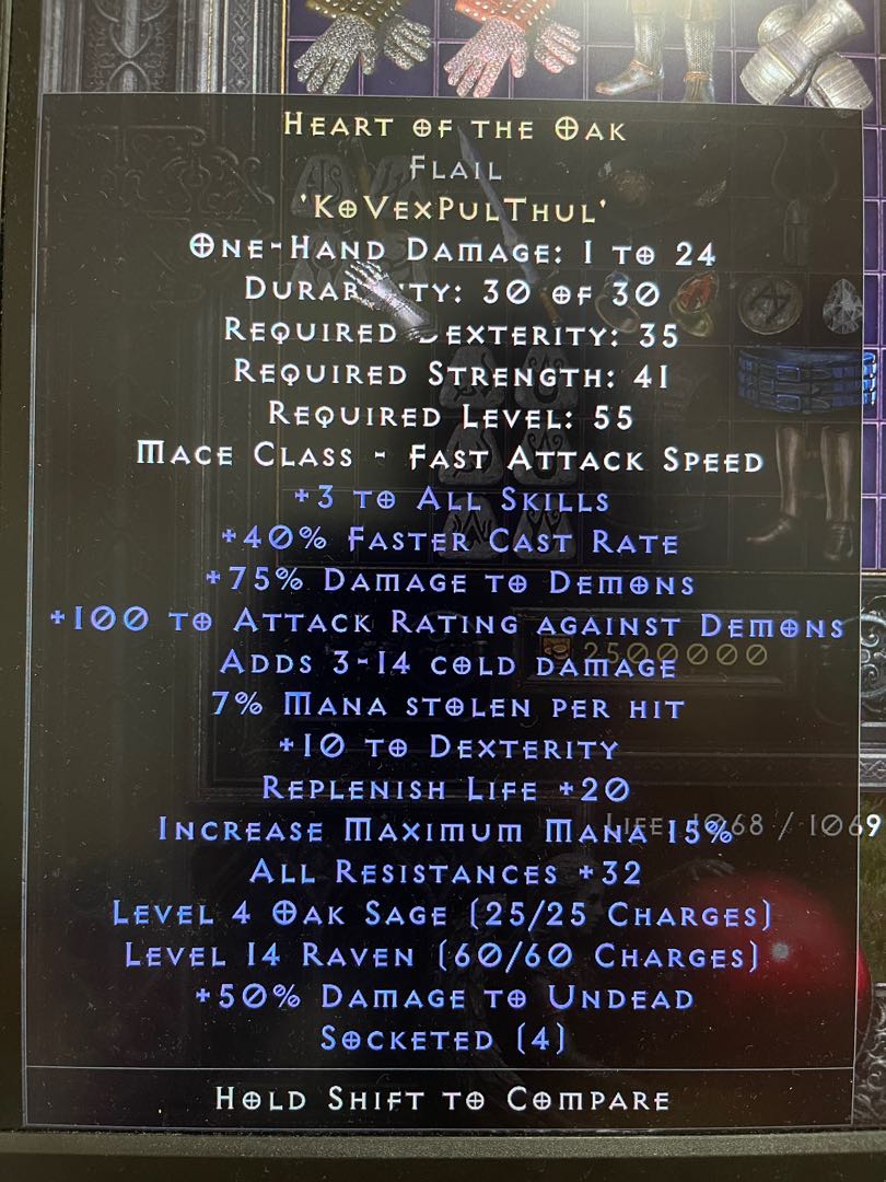 Hoto Heart of the Oak D2R, Hobbies & Toys, Toys & Games on Carousell