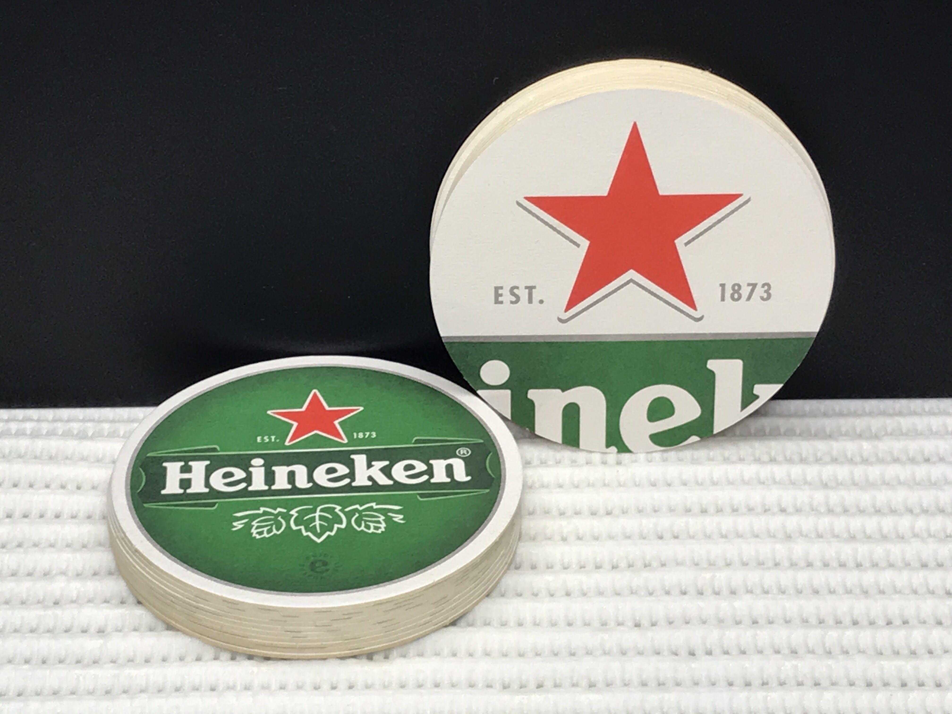 HEINEKEN BEER MAT/PAPER COASTER (25 pcs), TV & Home Appliances, Other ...