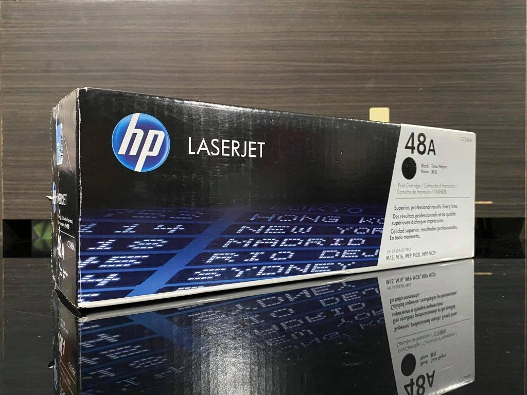HP-48A CF248A Black Original LaserJet Toner Cartridge HP48A, Computers ...