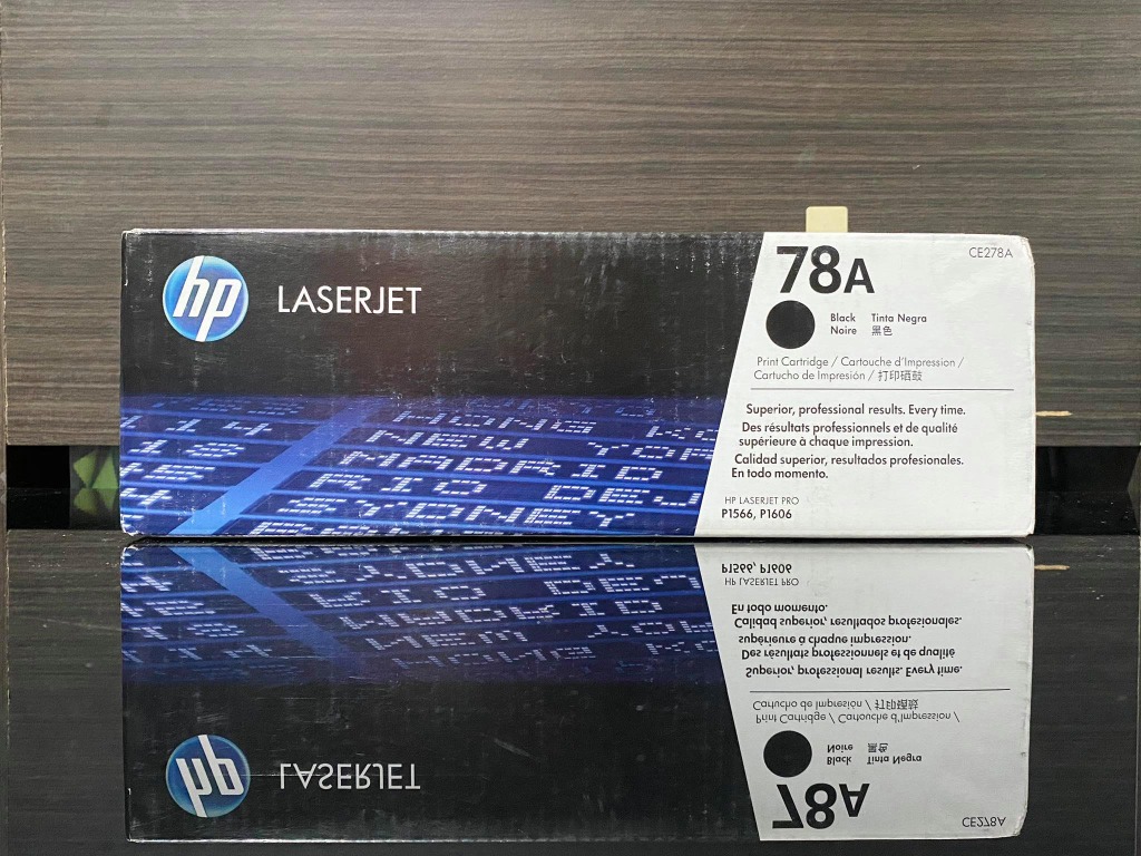HP-78A CE278A Original LaserJet Toner Cartridge HP78A, Computers & Tech ...