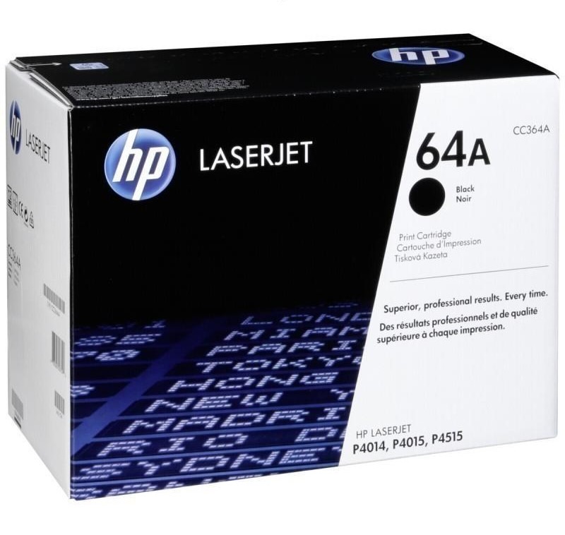 HP 64A Black Original LaserJet Toner Cartridge HP64A, Computers & Tech ...