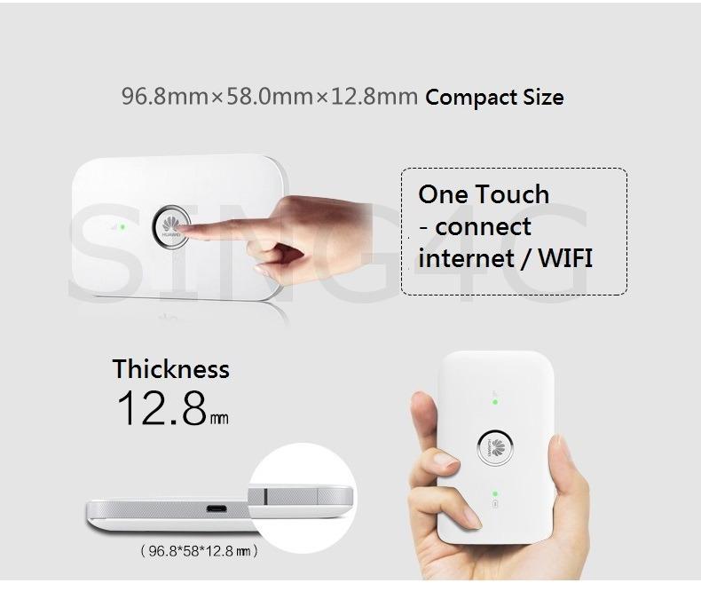 (Free Deliver) Huawei E5576 Mobile WiFi Mifi Router Modem 4G & Portable ...