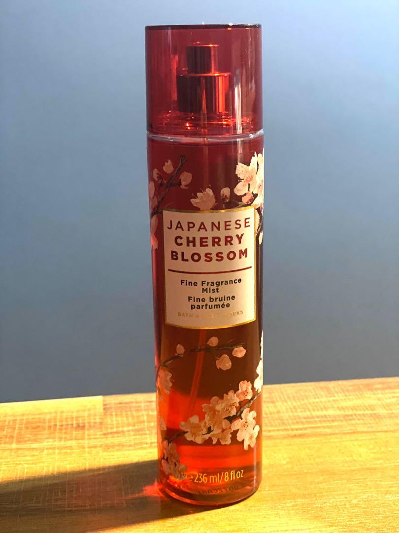 Japanese Cherry Blossom Bath & Body Works Body Fine Fragrance Mist, Beauty & Personal Care ...