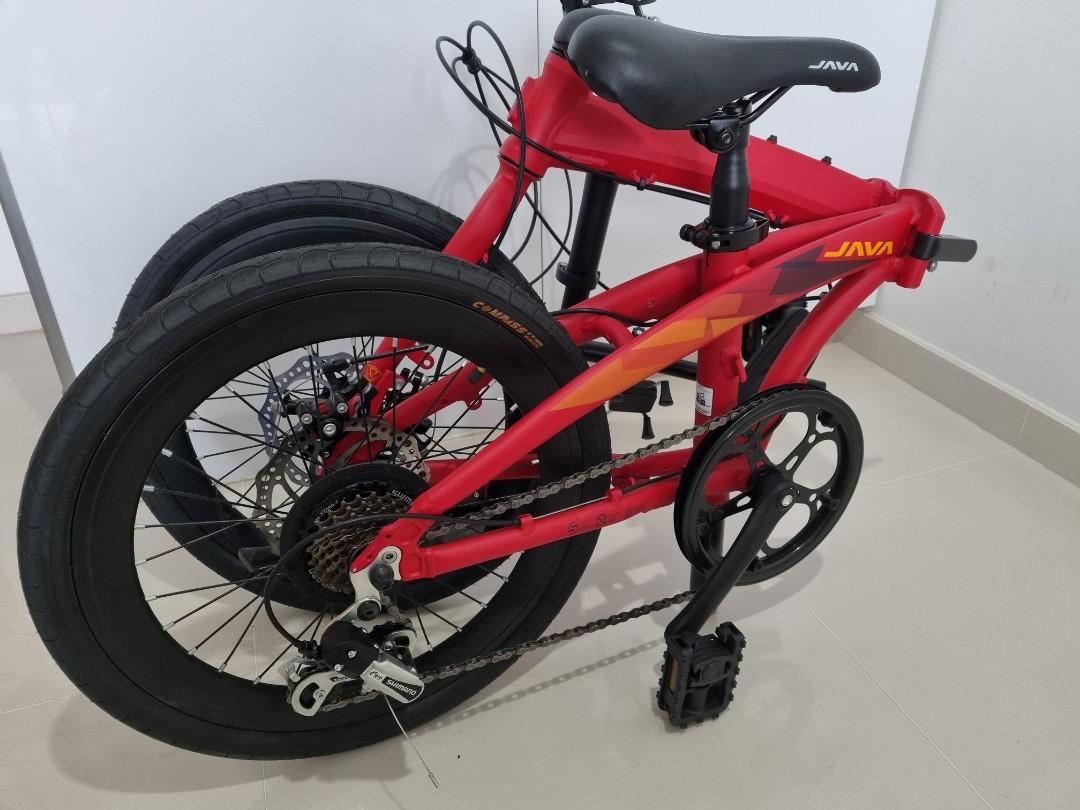 Java Zelo v2 Folding Bike (Almost new), Sports Equipment, Bicycles ...