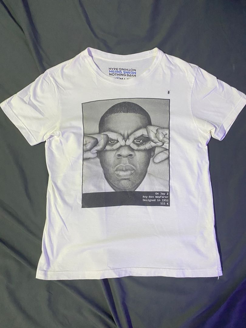 Jay-Z Tee, Men's Fashion, Tops & Sets, Tshirts & Polo Shirts on Carousell