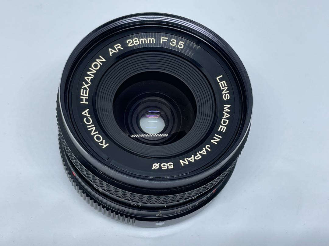 Konica Hexanon AR 28mm f3.5, 攝影器材, 鏡頭及裝備 - Carousell