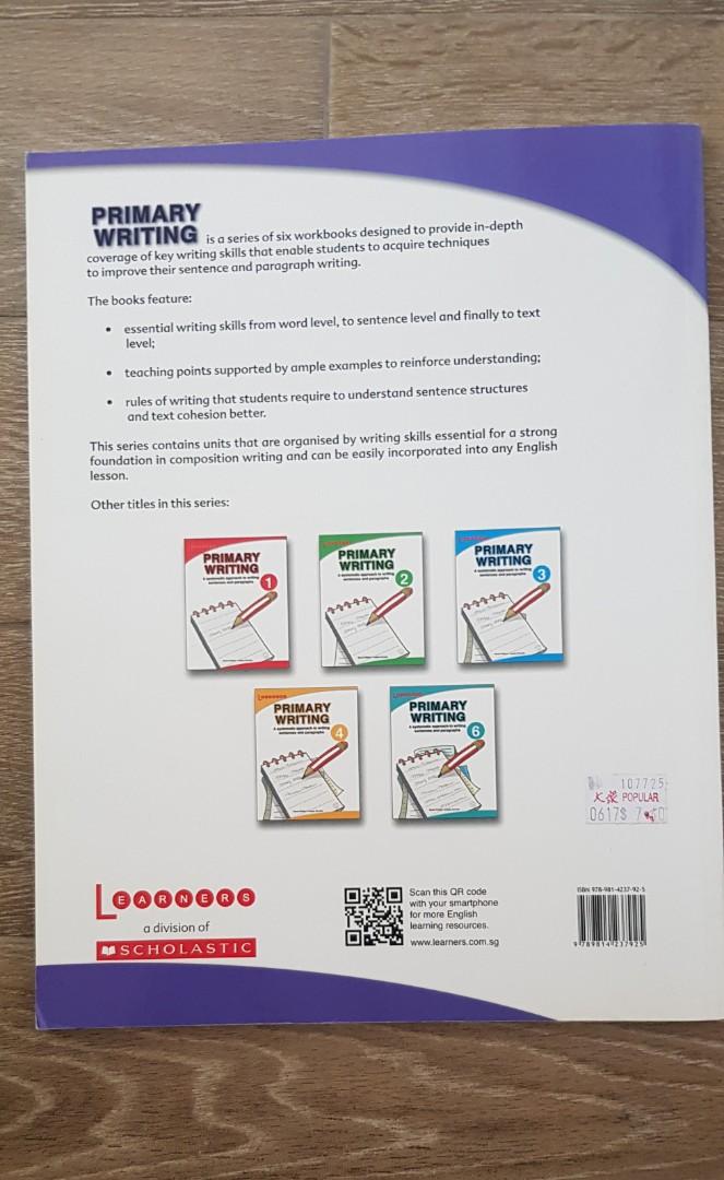Learners Primary Writing 5 (P5), Hobbies & Toys, Books & Magazines ...