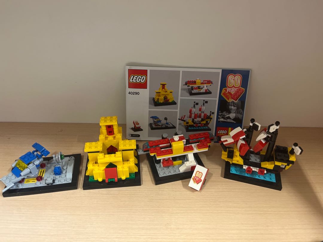 Lego 40290 60th anniversary Rare Collection, Hobbies & Toys, Toys ...