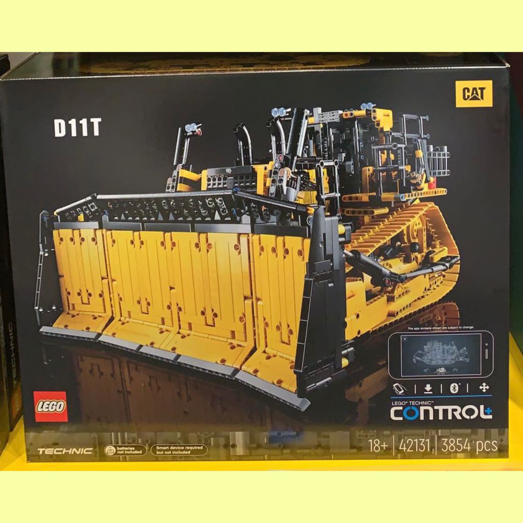 Lego technic control Caterpillar D11T lego (#42131 ), 興趣及遊戲, 玩具 & 遊戲類 ...