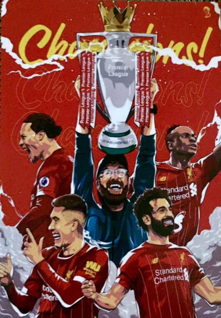 Liverpool FC Prints, Hobbies & Toys, Memorabilia & Collectibles, Stamps ...