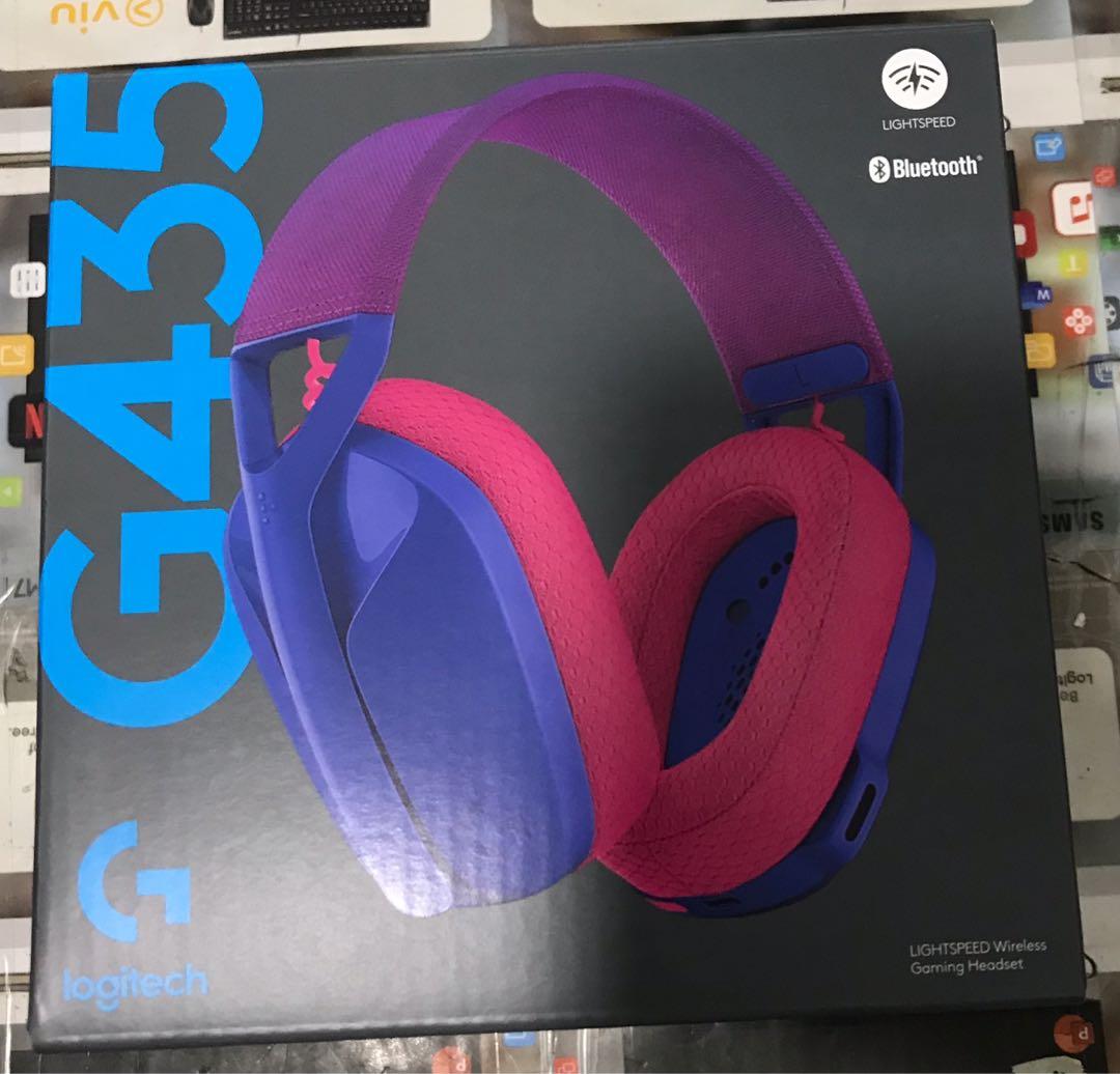 LOGITECH G435 ULTRA-LIGHT WIRELESS BLUETOOTH GAMING HEADSET, Audio ...