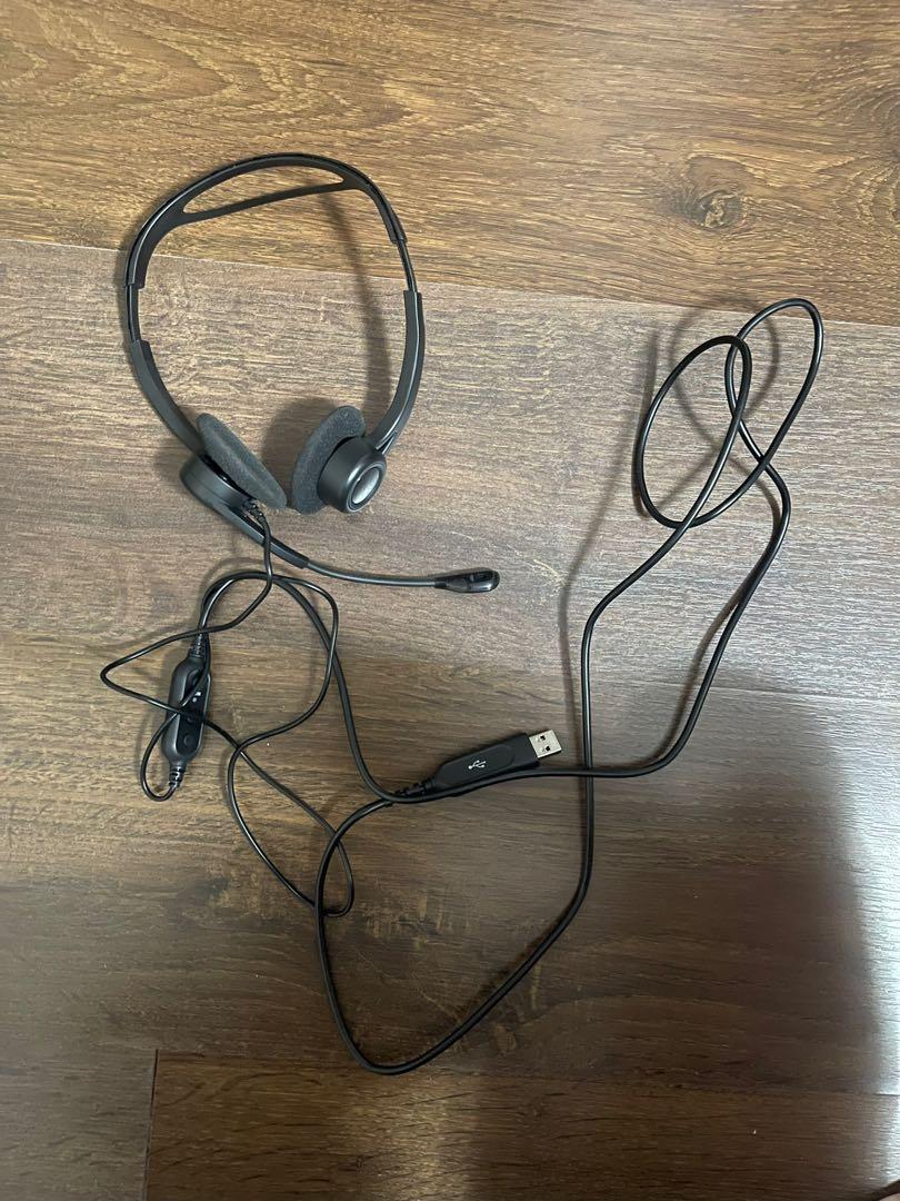 Logitech H370 USB Headset, Audio, Headphones & Headsets on Carousell