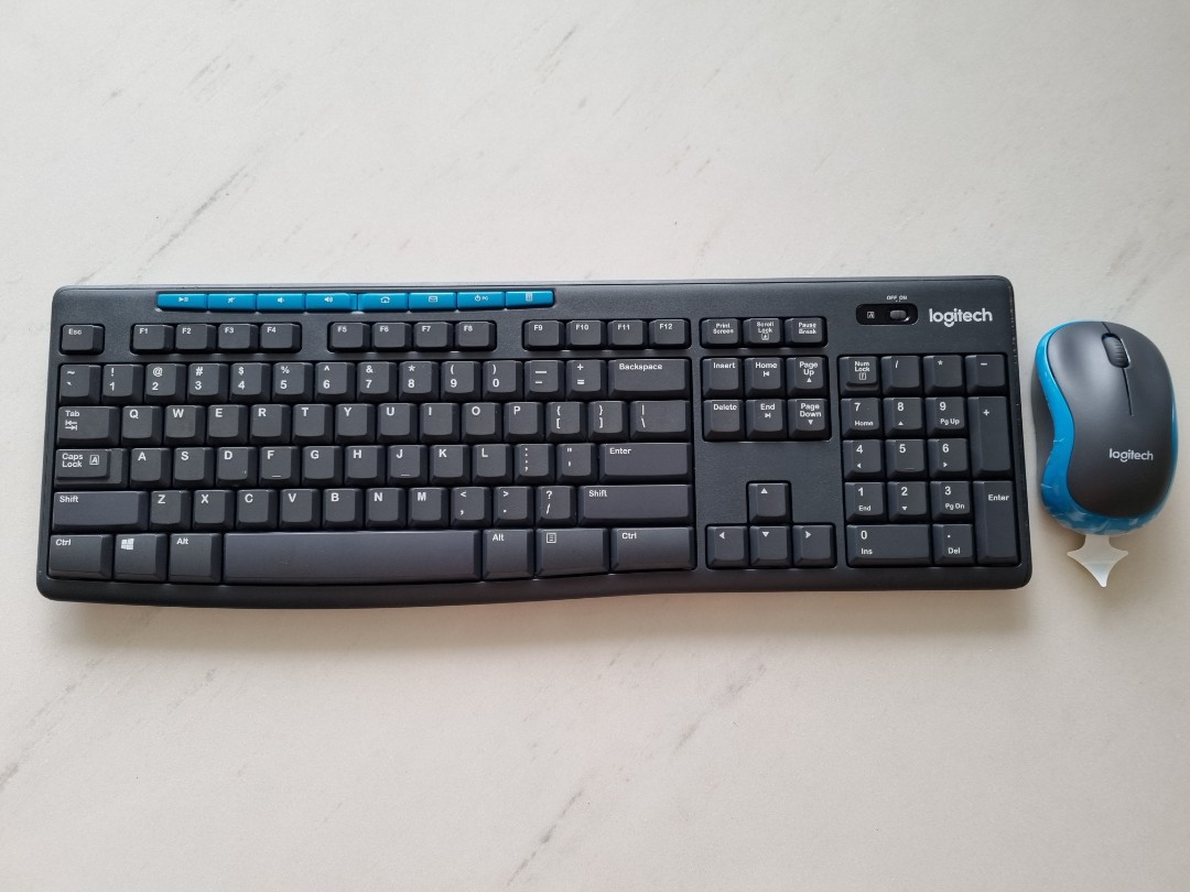 Logitech MK275 USB Wireless Keyboard and Mouse set, Computers & Tech ...