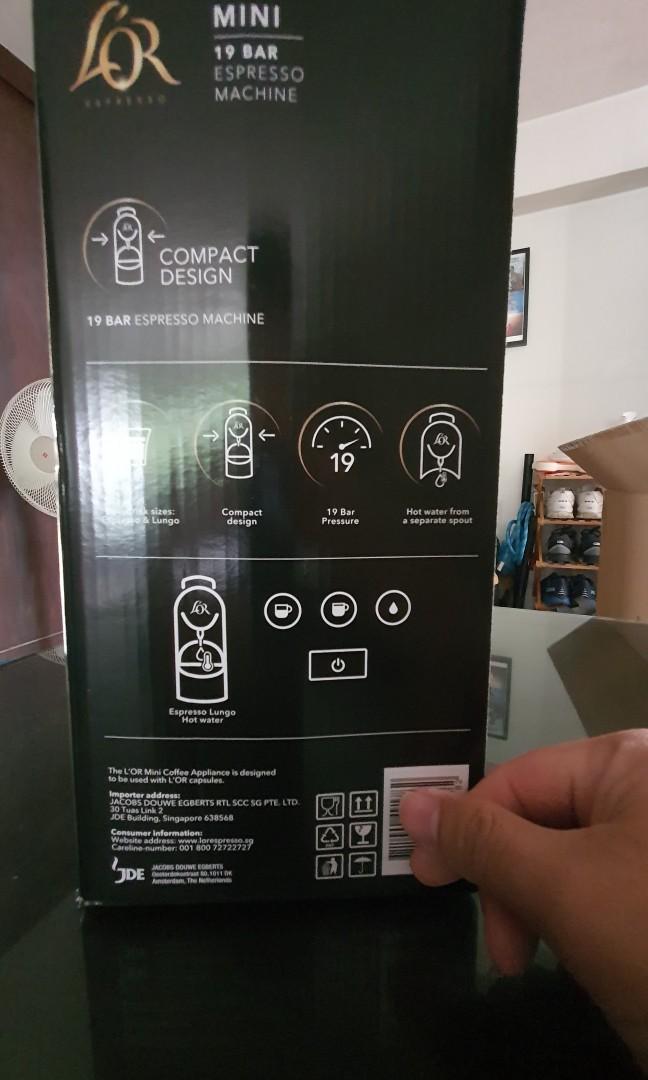 Lor mini expresso machine 9 bar, TV & Home Appliances, Kitchen ...