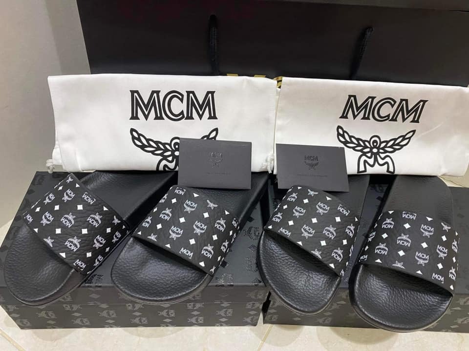 MCM slides for men and Women, Men's Fashion, Footwear, Slippers ...