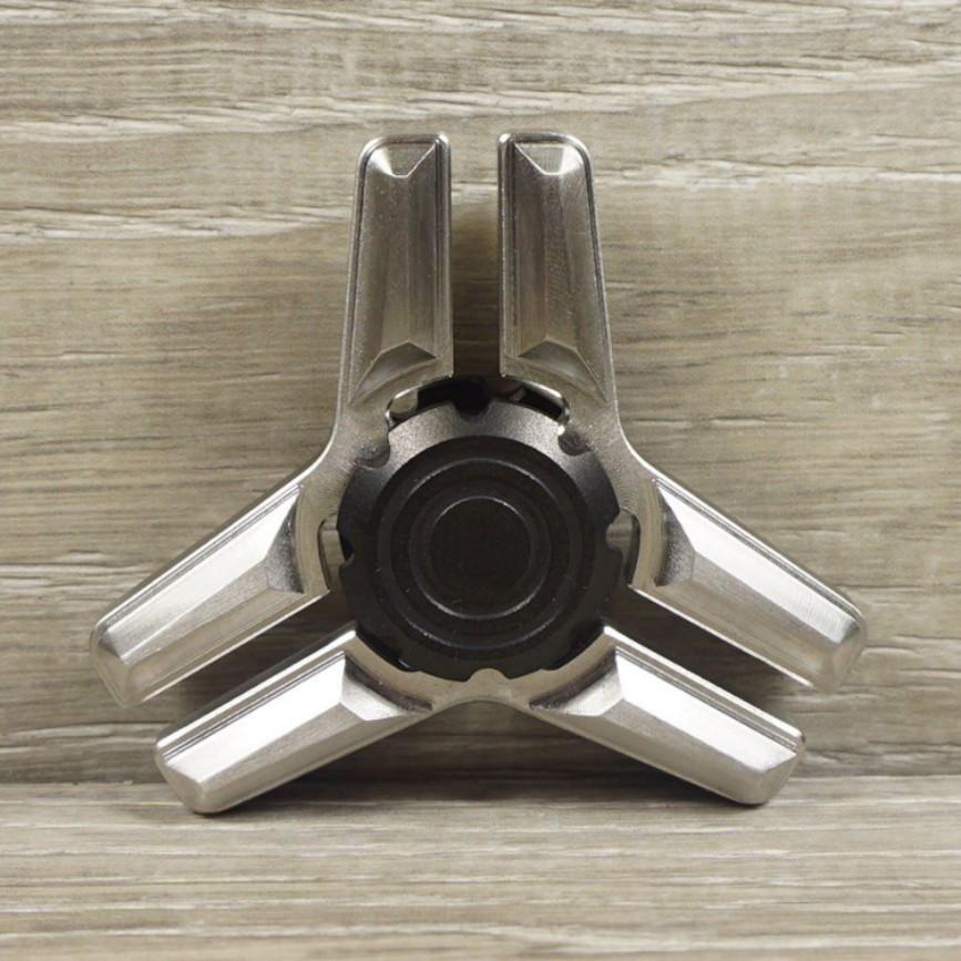 Medieval Tri-nuke Stainless Steel Spinner, Hobbies & Toys, Toys & Games ...
