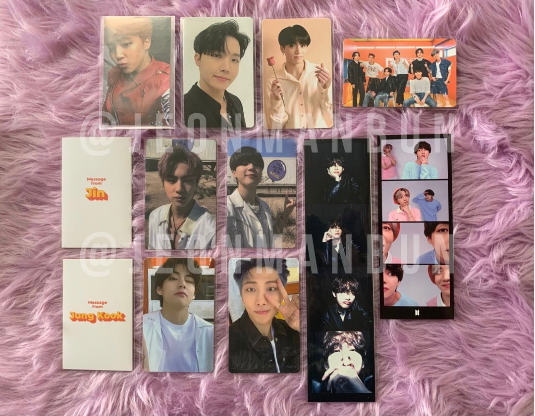 Hobi Memo 20, Jin Namjoon Taehyung Butter PCs, and Jimin HYYH pt. 2 ...