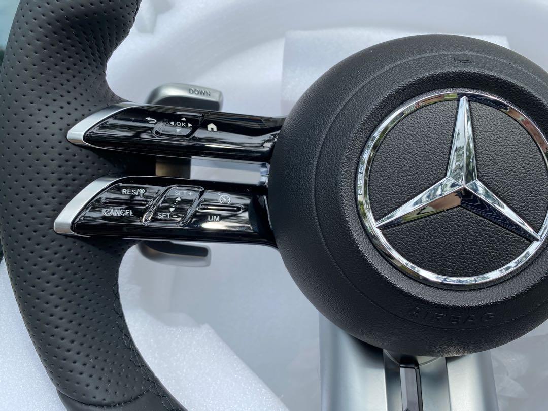 Mercedes Benz amg steering wheel a b c cla gla e slk s GLC glb gle ...