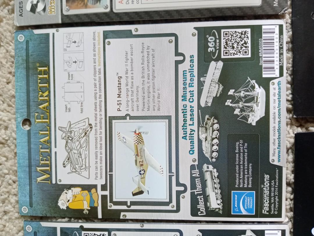 Metal model kits ALL for 35, Hobbies & Toys, Toys & Games on Carousell