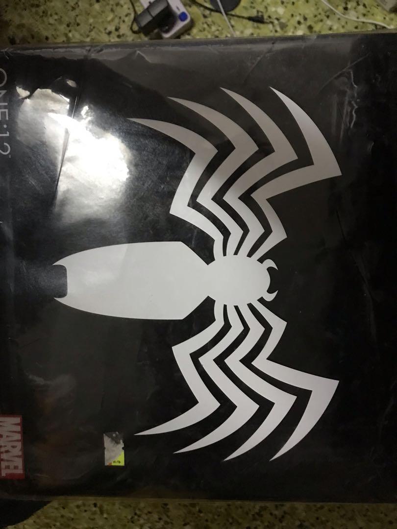 Mezco spider man ( venom) black spider, 興趣及遊戲, 玩具 & 遊戲類 - Carousell