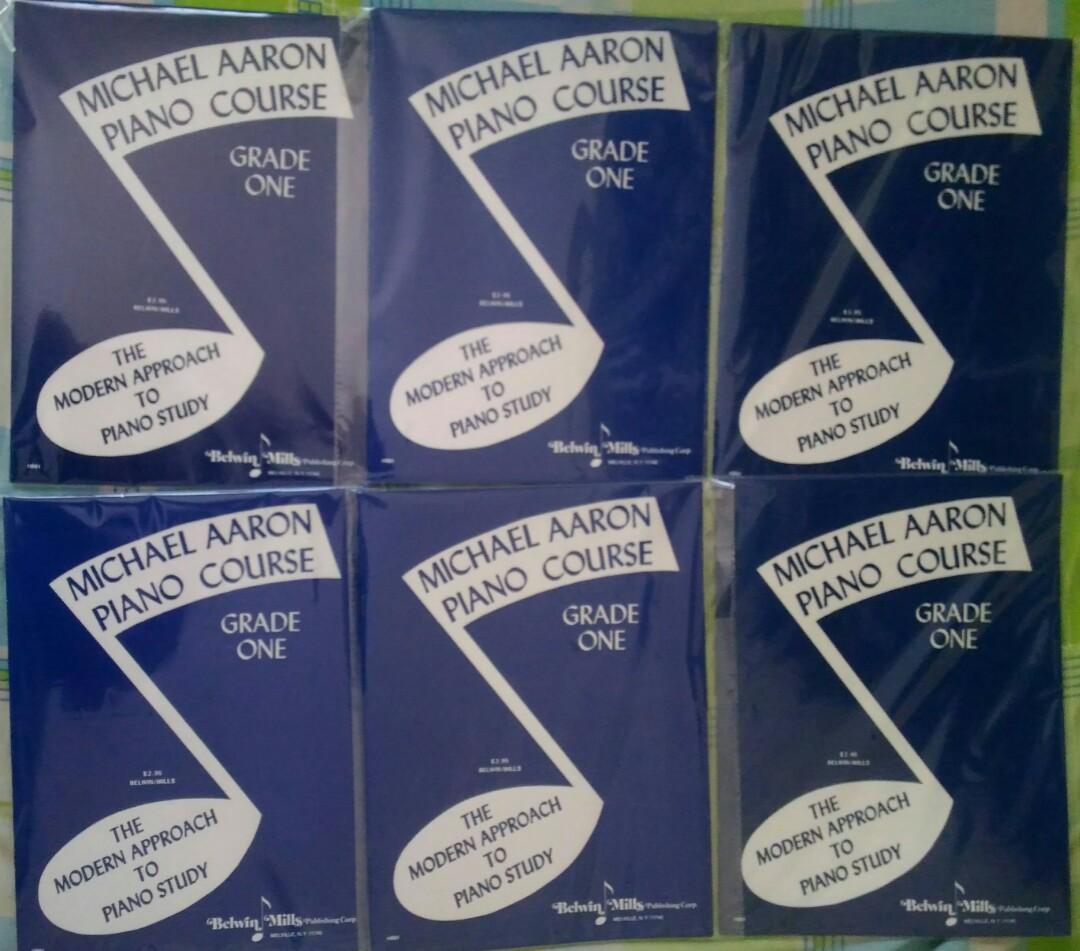 Michael Aaron Grade One Piano Books, Hobbies & Toys, Books & Magazines ...