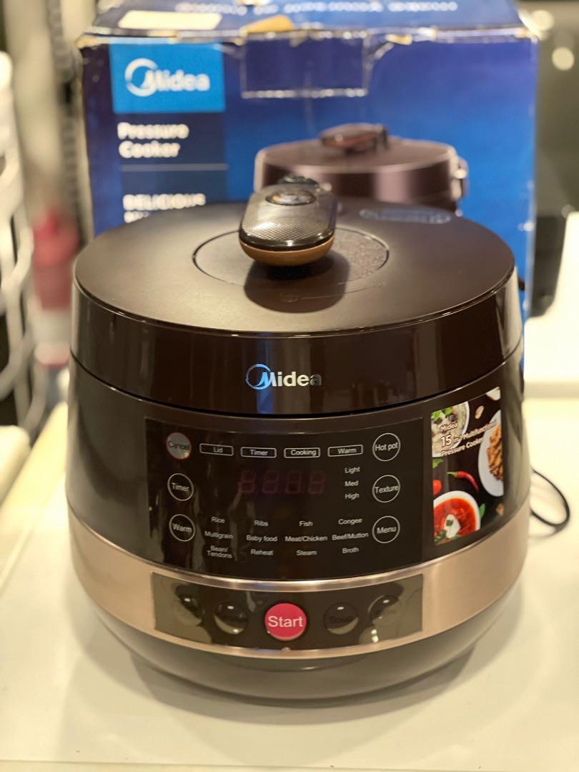 MIDEA MYCS5039P PRESSURE COOKER (5L) Display Set, TV & Home Appliances ...