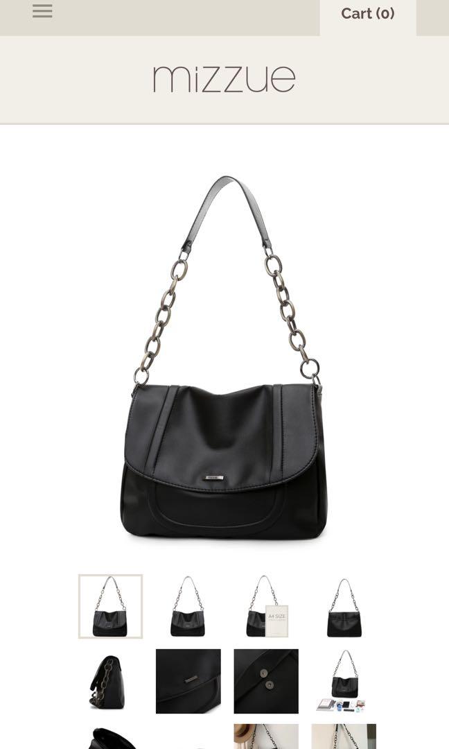 Mizzue Desiree Harper bag black, Women's Fashion, Bags & Wallets ...
