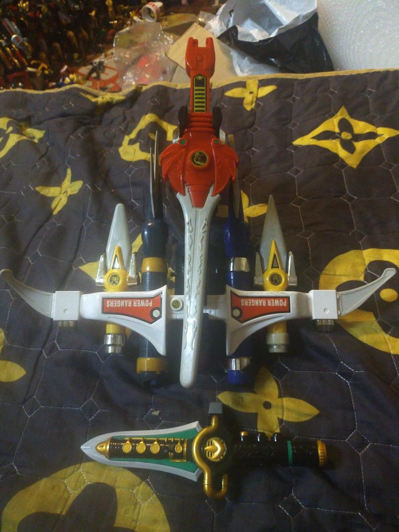Mmpr lot weapon vintage bandai, Hobbies & Toys, Collectibles ...