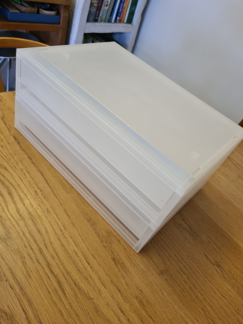 Muji PP stackable drawers, Furniture & Home Living, Home Improvement ...