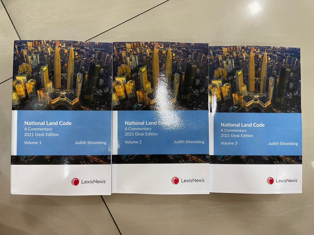 National land code 2021 desk edition 3 volume, Hobbies & Toys, Books ...