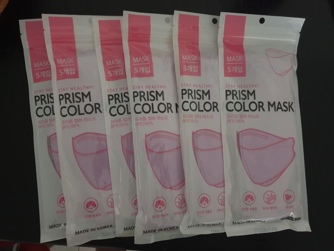 PRISM Face Mask from Korea!, Health & Nutrition, Face Masks & Face ...