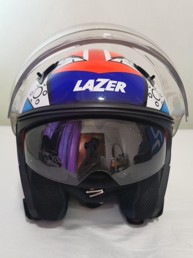 New LAZAR Helmet YH 881 -, Motorcycles, Motorcycle Apparel on Carousell