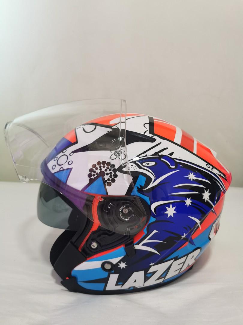 New LAZAR Helmet YH 881 -, Motorcycles, Motorcycle Apparel on Carousell