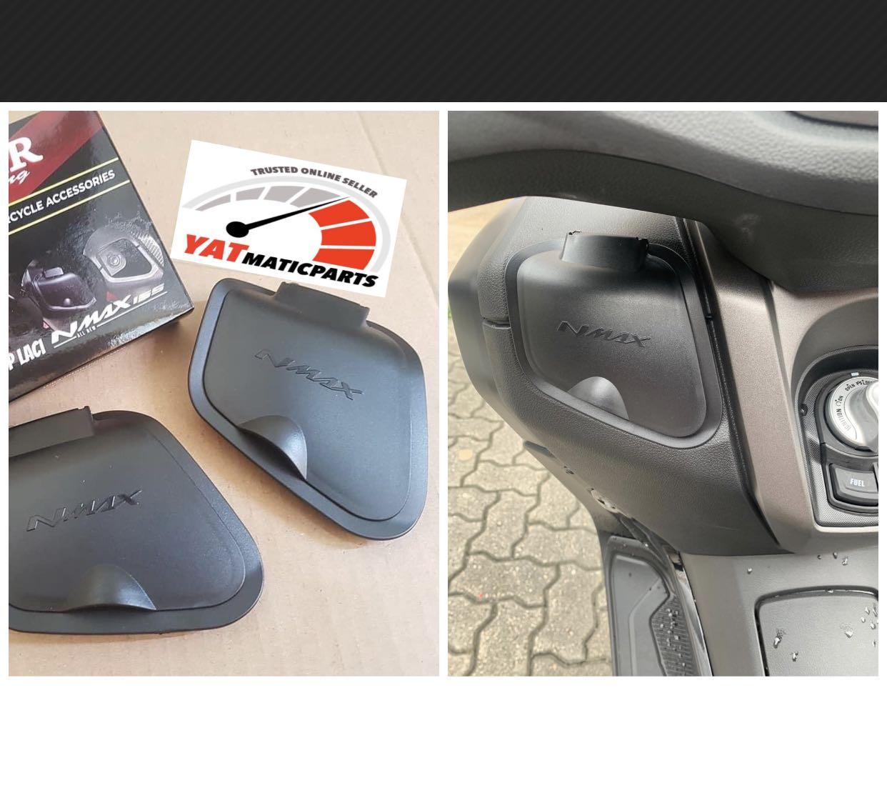 Nmax v2 latest cover compartment with fully open n with logo NMAX ...