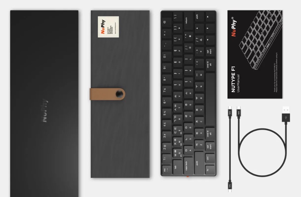 NUTYPE F1 Wireless Mechanical Keyboard - Bluetooth, Computers & Tech ...