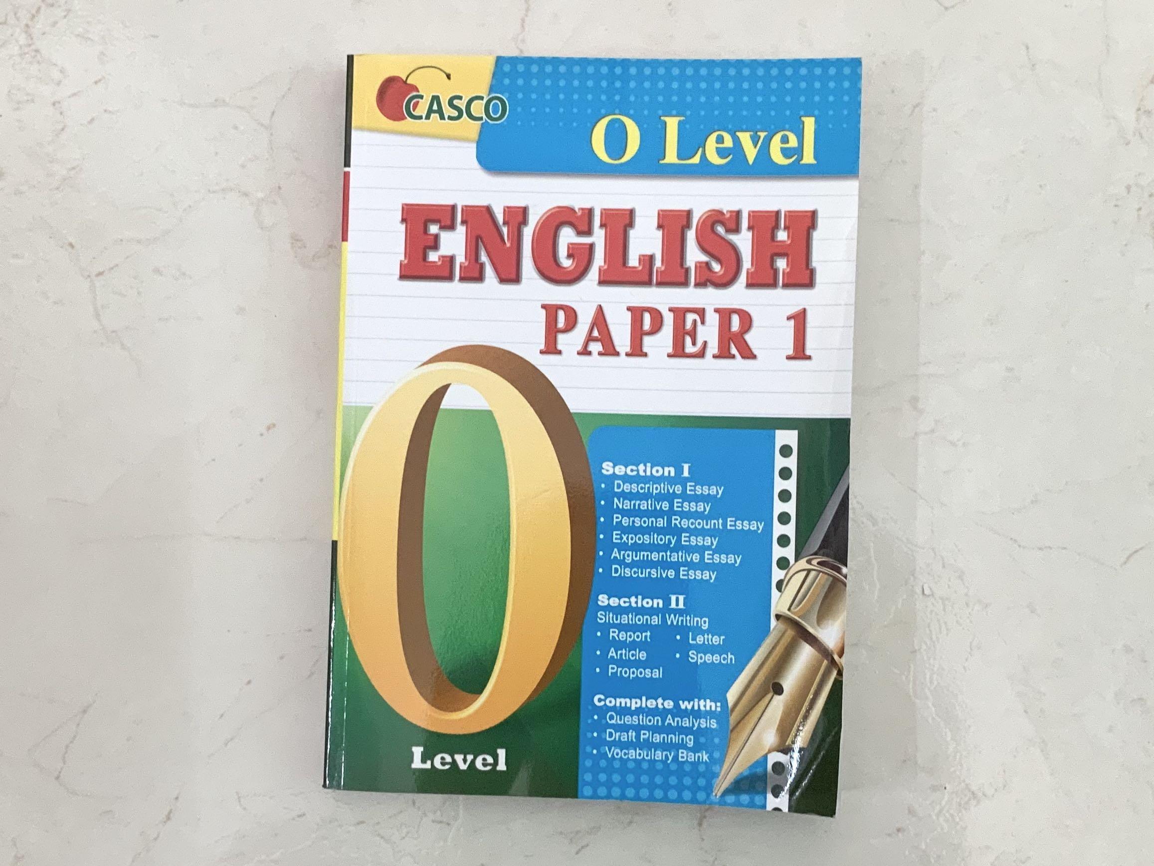 O Level English Paper 1 Model Essay Composition Book Hobbies Toys o-level-english-paper-1-model-essay-composition-book-hobbies-toys