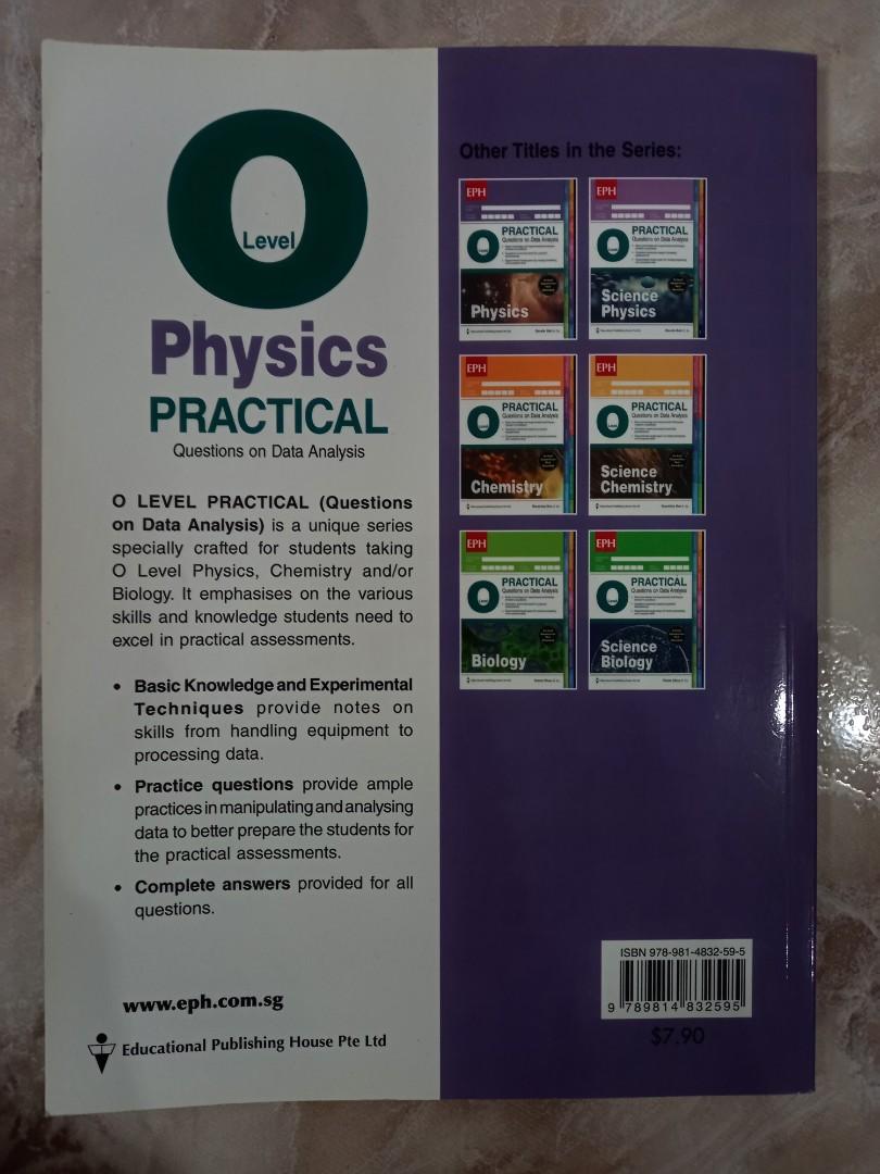 o level physics practical assessment book, Hobbies & Toys, Books ...