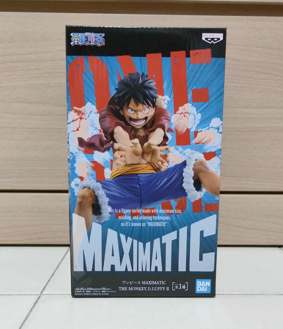One Piece Monkey D Luffy Maximatic figure/figurine, Hobbies & Toys ...