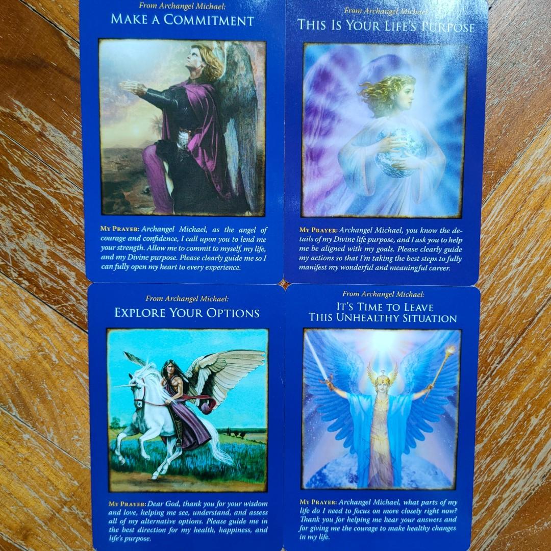 Oracle Cards - Archangel Michael, Hobbies & Toys, Memorabilia ...