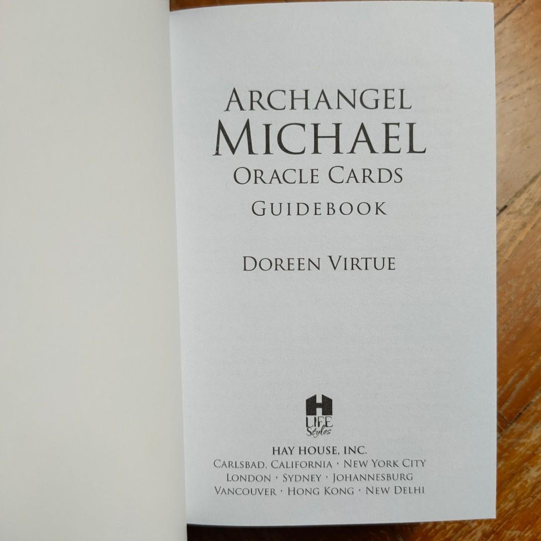 Oracle Cards - Archangel Michael, Hobbies & Toys, Memorabilia ...