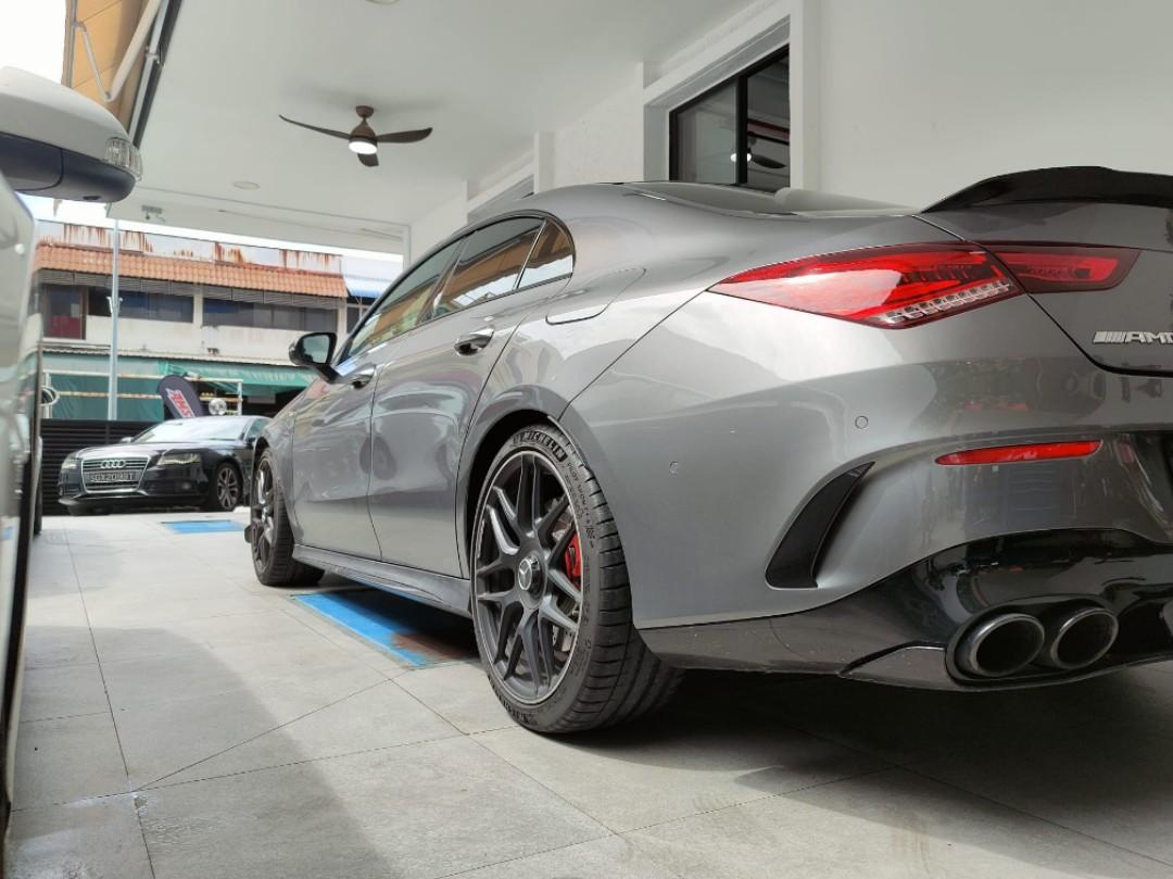 Original Mercedes Cla45s 19" AMG wheels rims, Car Accessories, Tyres ...